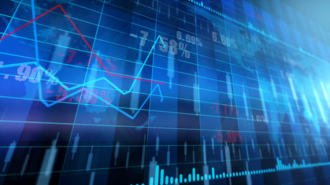 Stocks and Shares - Trading 4K Animated GIF 10390396 | MotionElements