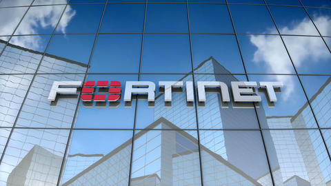 Fortinet Logo Transparent August 9, 2021, Brazil. In This Photo The