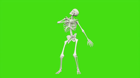 Skeleton dancing. Seamless loop animation on gree GIF 動畫 12228189 ...