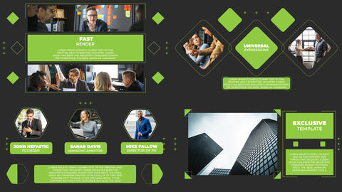 Corporate Slideshow After Effects template 12995530 | MotionElements
