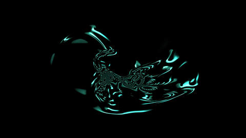 Abstract magic animation of liquid fantastic shap GIF 動畫 21357022 ...