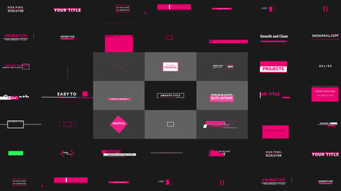 Titles Two Lines After Effects template 24184372 | MotionElements