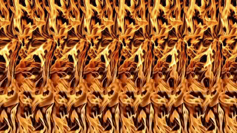 Animated Stereogram Magic Eye