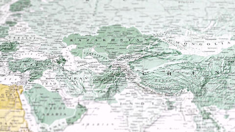 North Asia Political Map