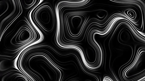 Black and White Liquid Fluid Texture Shape Material