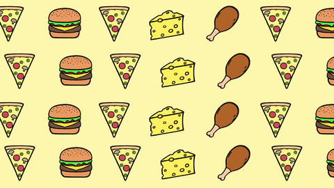Animated Food Backgrounds