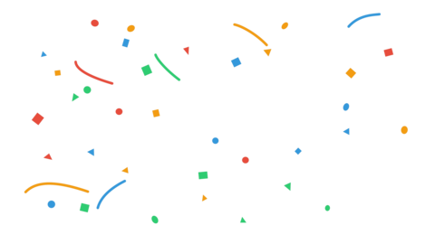 Animated Confetti Background