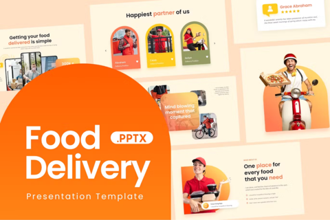 Food Delivery PowerPoint Presentation Presentation template 28598899 ...