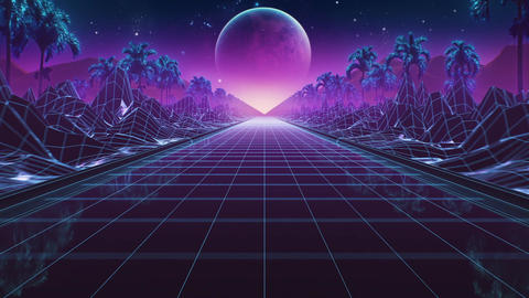 Neon Retro Gif Neon Retro Vaporwave Discover Share Gifs Neon Car