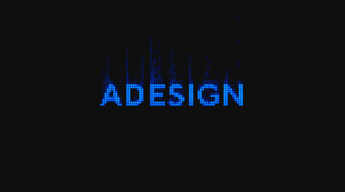 Logo animation with blocks falling an After Effects template 28854859 ...