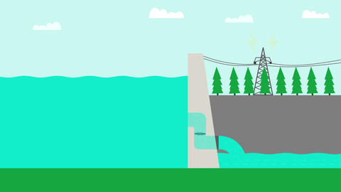 Hydroelectric Power Plant Gif Technology
