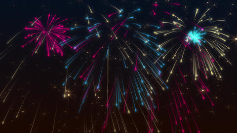Animated Fireworks Background Fireworks | Holidays And Celebrations