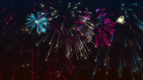 Moving Fireworks Backgrounds