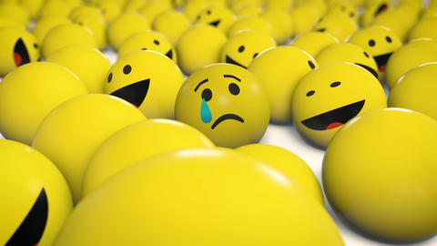 Lonely Smiley Face Logo