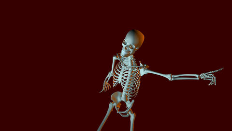 Moving Skeleton Animation