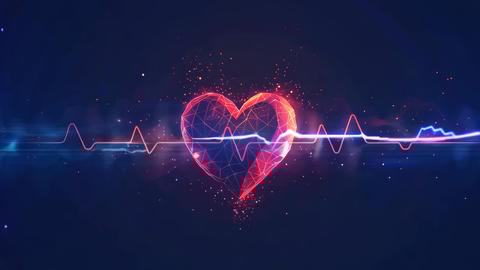 Heart Beating Moving Clip Art