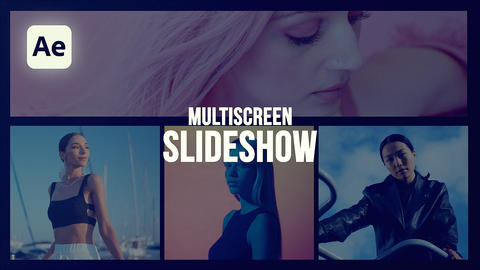 Multiscreen Slideshow After Effects Template 39004801 Motionelements