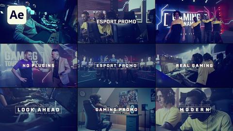Esport Gaming Promo After Effects template 40311055 | MotionElements