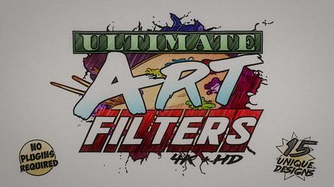 Ultimate Art Filters After Effects template 40392986 | MotionElements