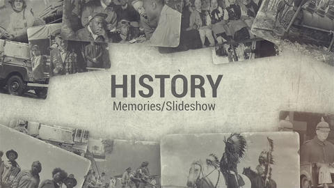 History Slideshow After Effects template 41741853 | MotionElements