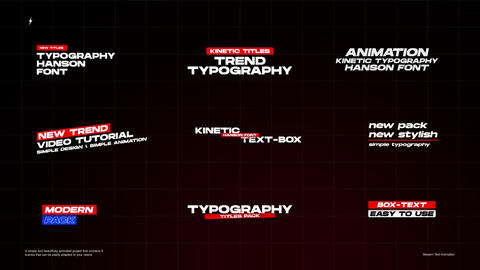 Text Animation After Effects template 46113591 | MotionElements